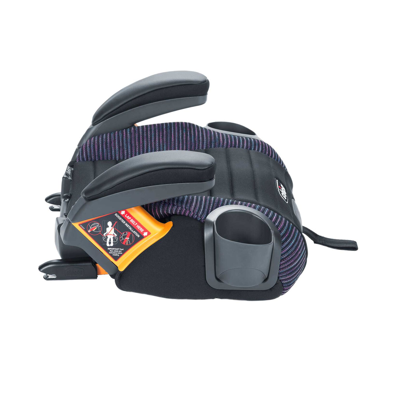 GoFit ClearTex Plus Backless Booster Car Seat - Confetti | Chicco