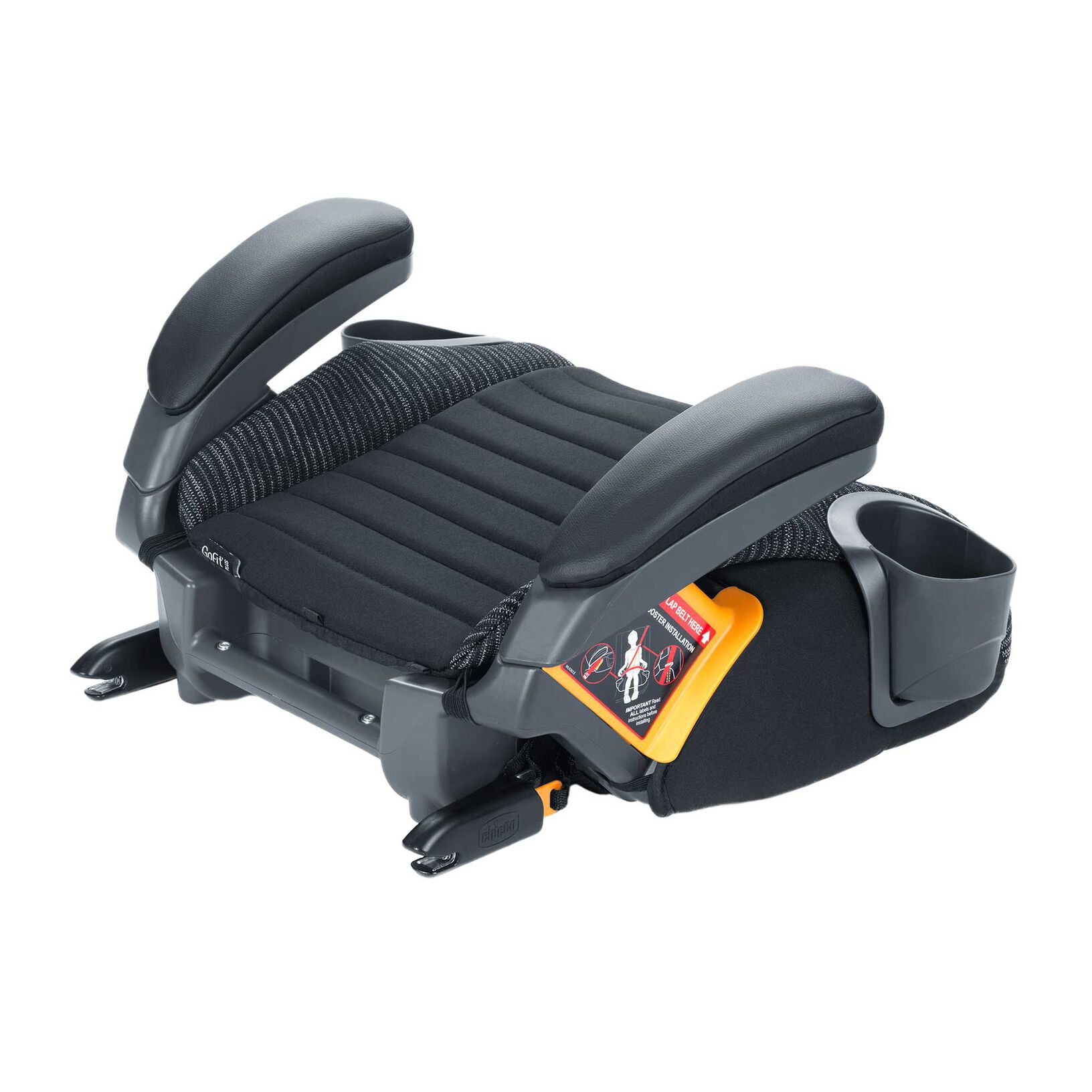 GoFit ClearTex Plus Backless Booster Car Seat - Static | Chicco