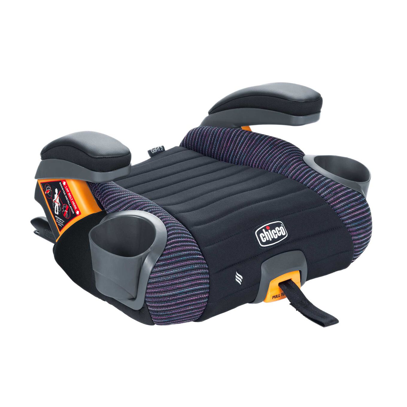 GoFit ClearTex Plus Backless Booster Car Seat - Confetti | Chicco