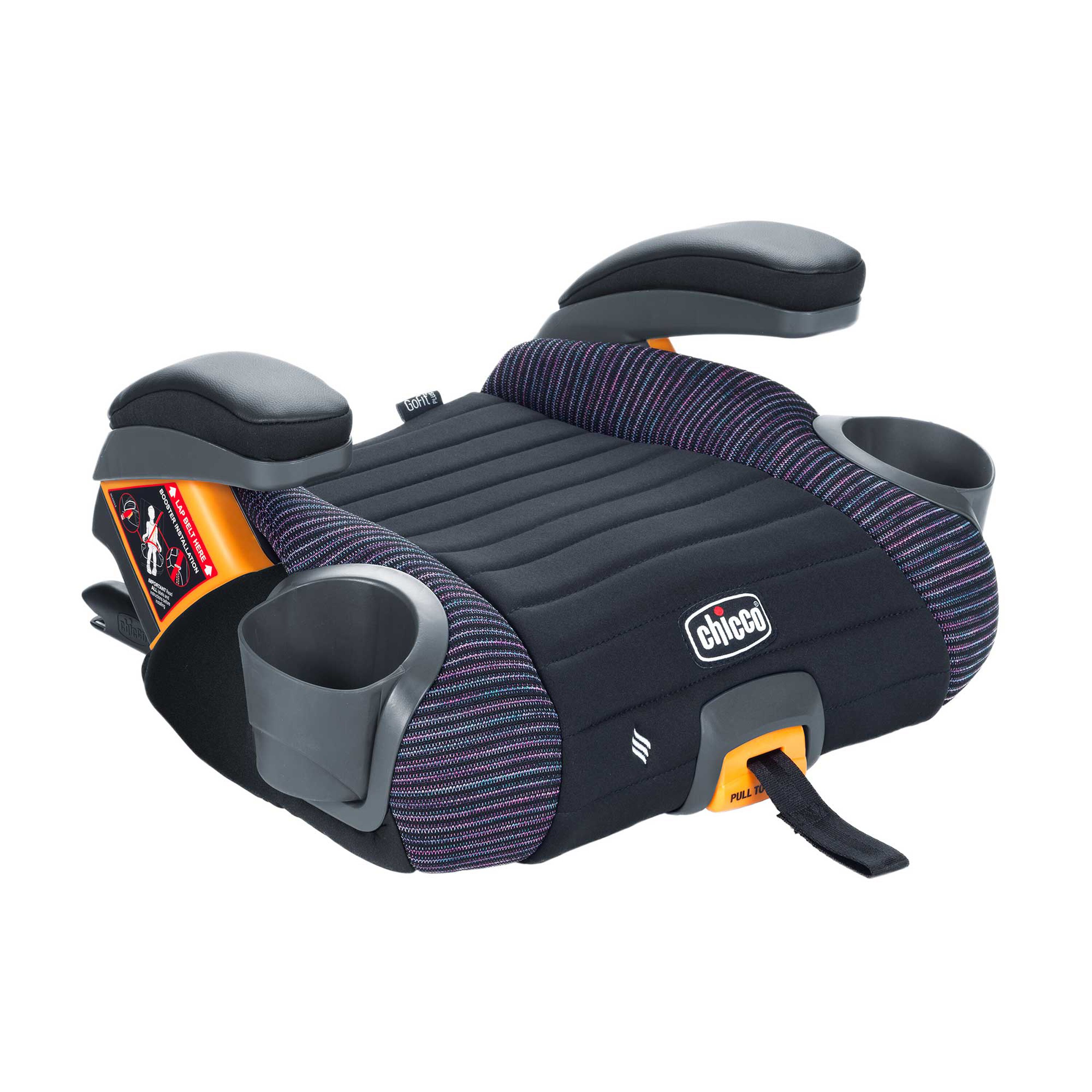 GoFit ClearTex Plus Backless Booster Car Seat - Confetti | Chicco