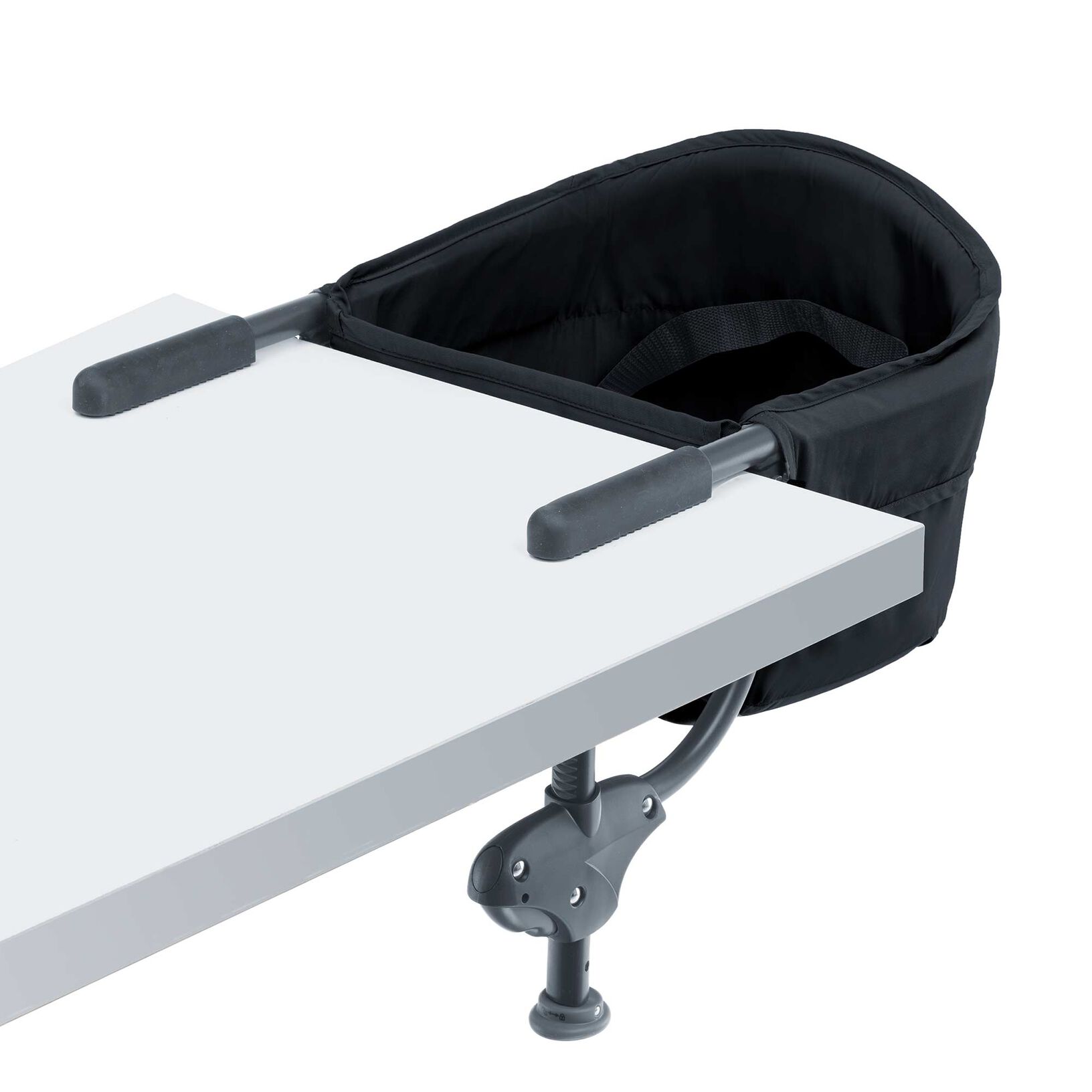 Caddy Portable Hook-On High Chair - Black | Chicco