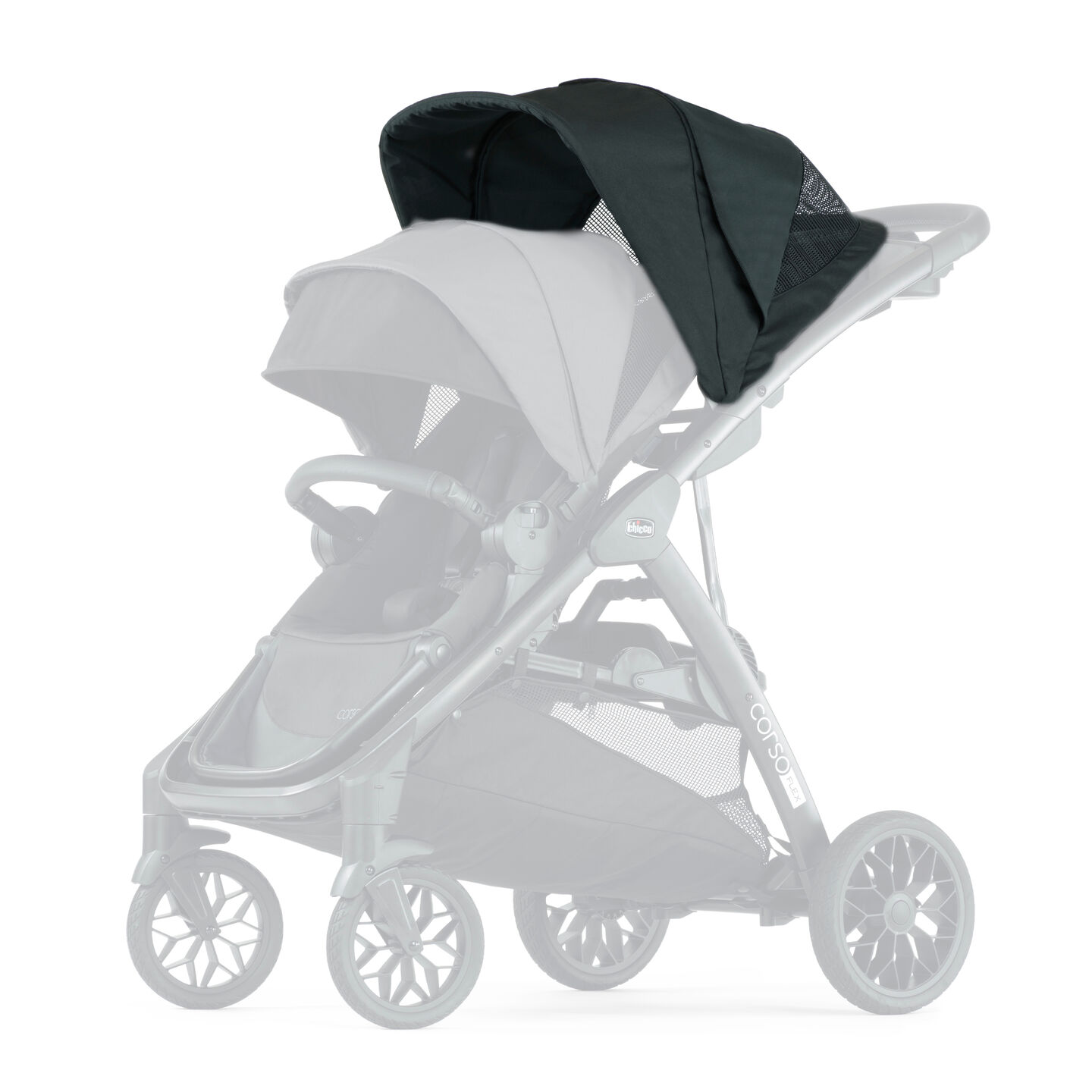 chicco double stroller canopy replacement