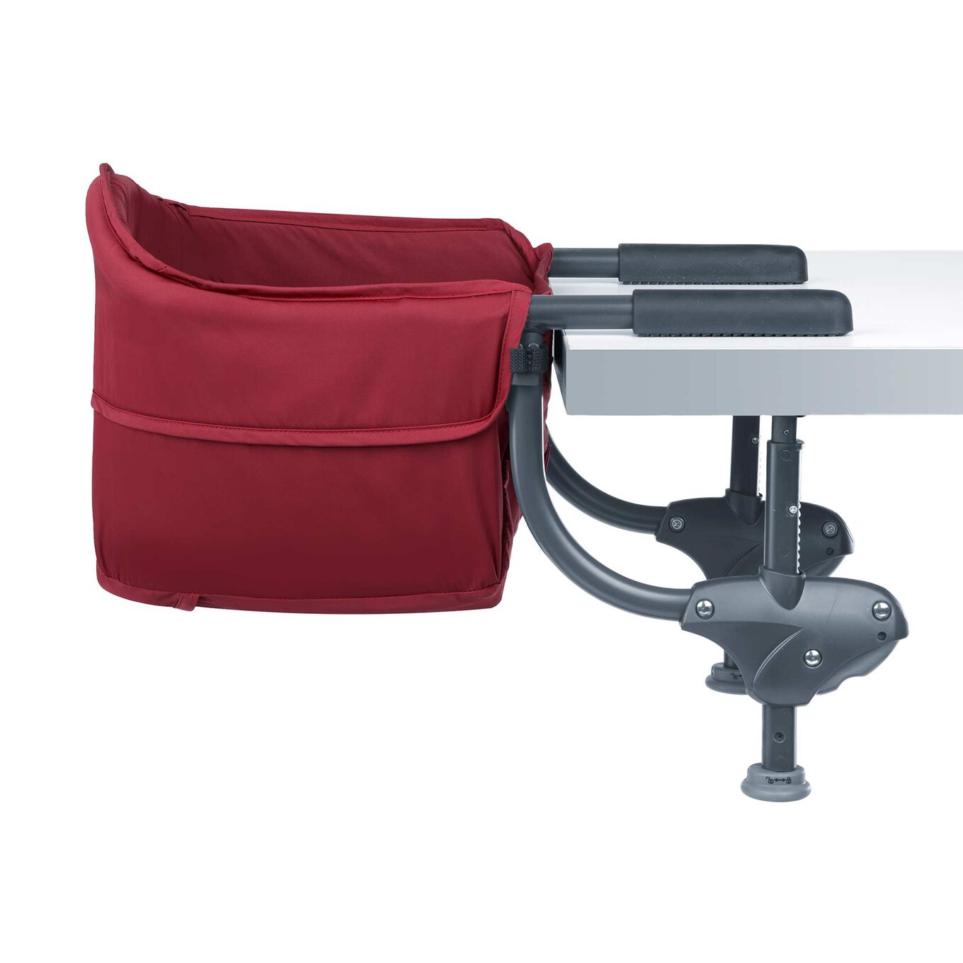 Caddy Portable Hook-On High Chair - Red | Chicco