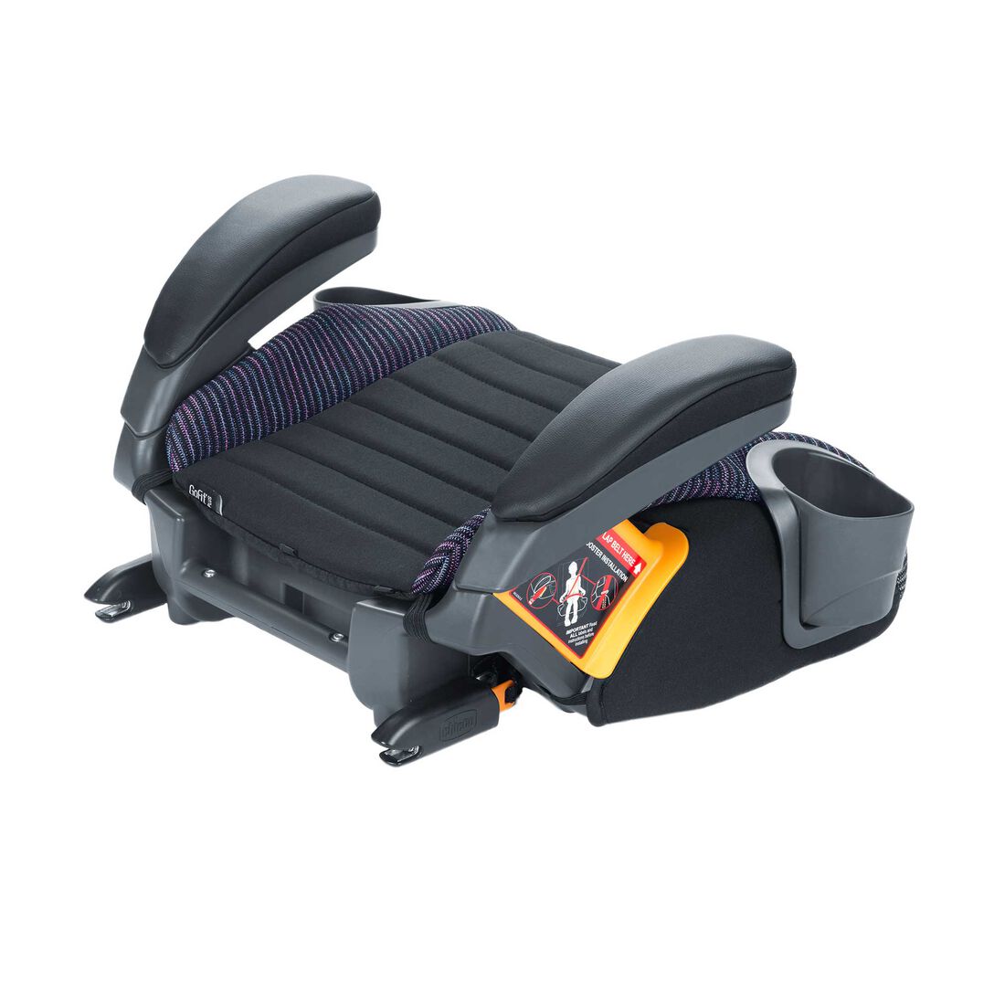 GoFit ClearTex Plus Backless Booster Car Seat - Confetti | Chicco