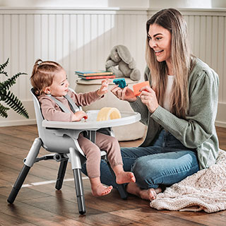 Zest 4-in-1 Folding High Chair - Capri | Chicco
