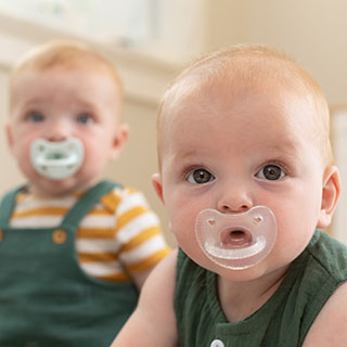 PhysioForma Luxe Orthodontic Silicone Pacifier – Crystal 0-6m (2pc ...