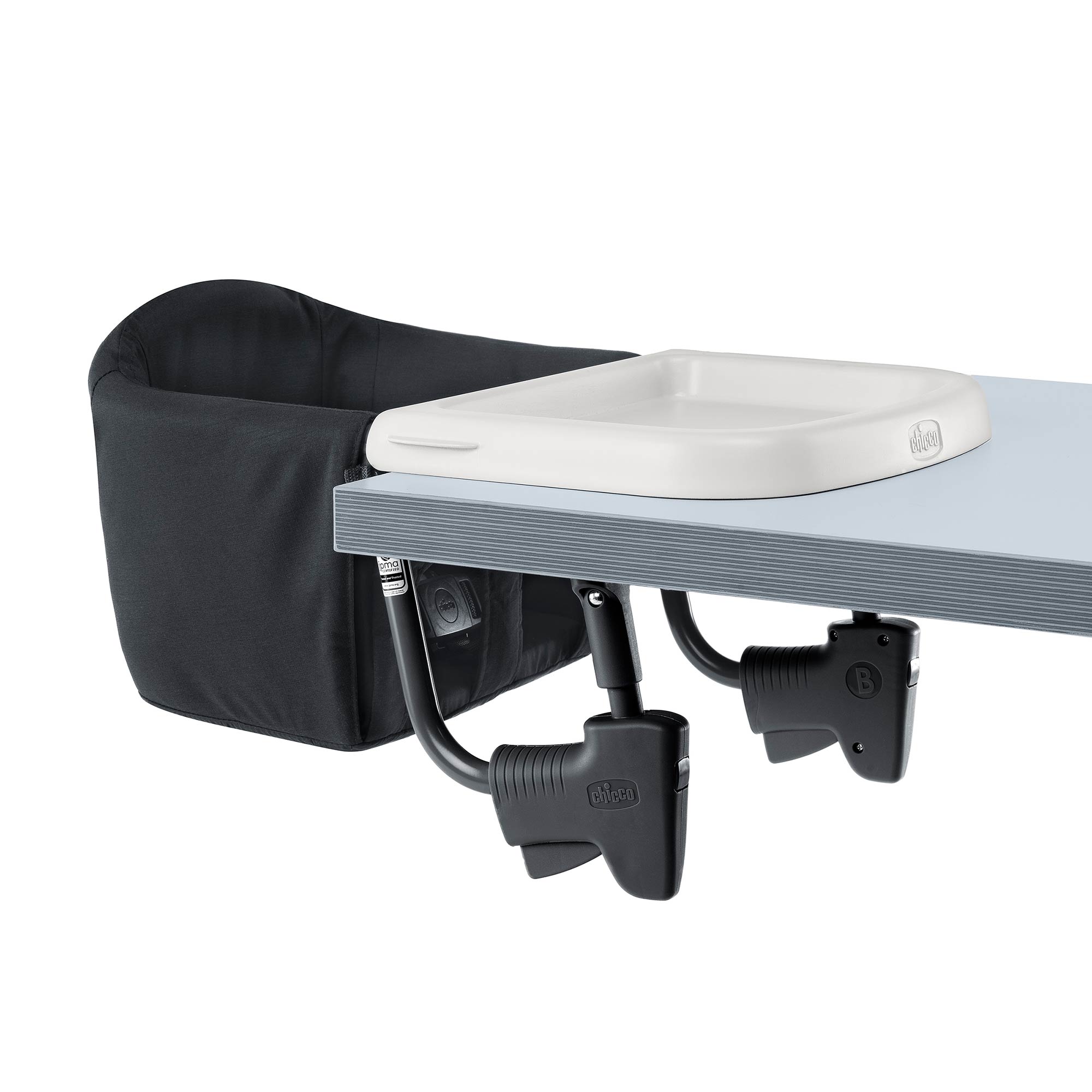 FastLock Go Hook-On Chair - Black | Chicco