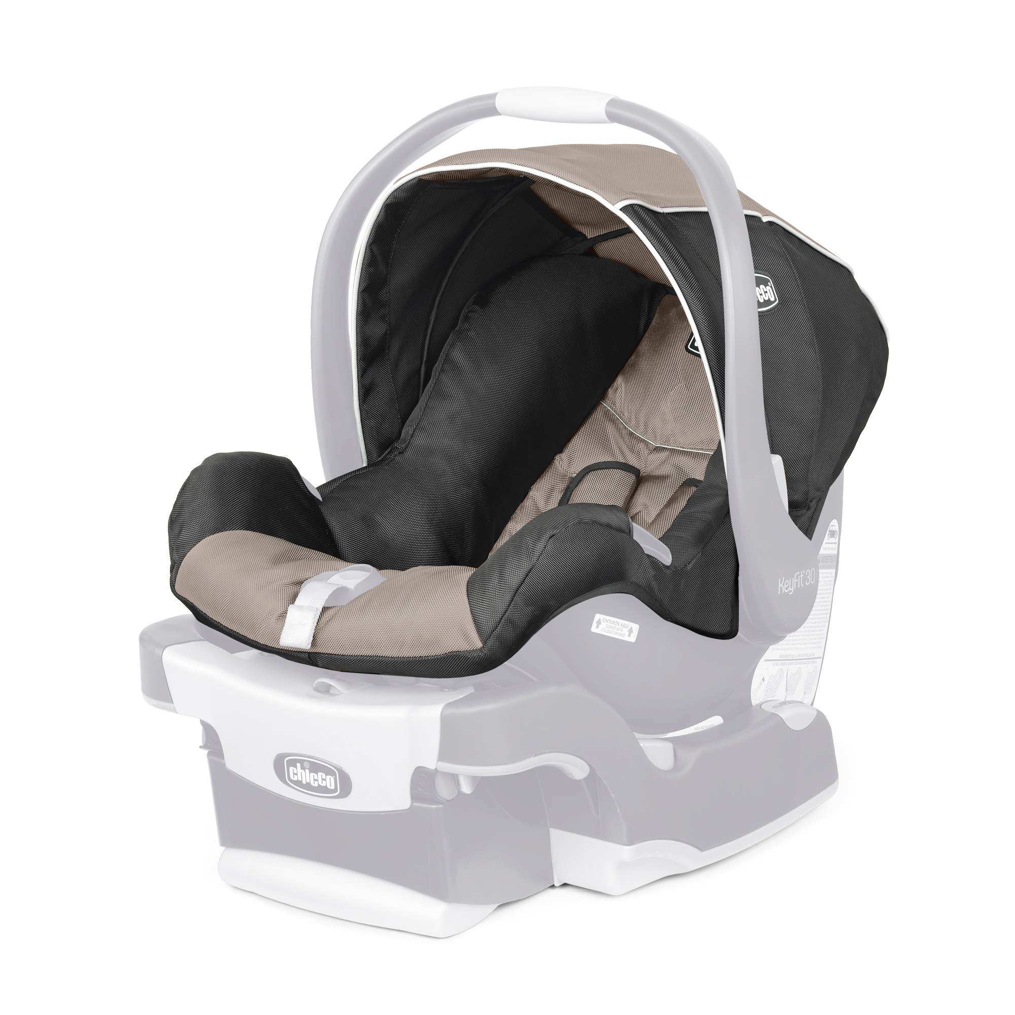 KeyFit 30 Seat Cover, Canopy and Pads - Champagne