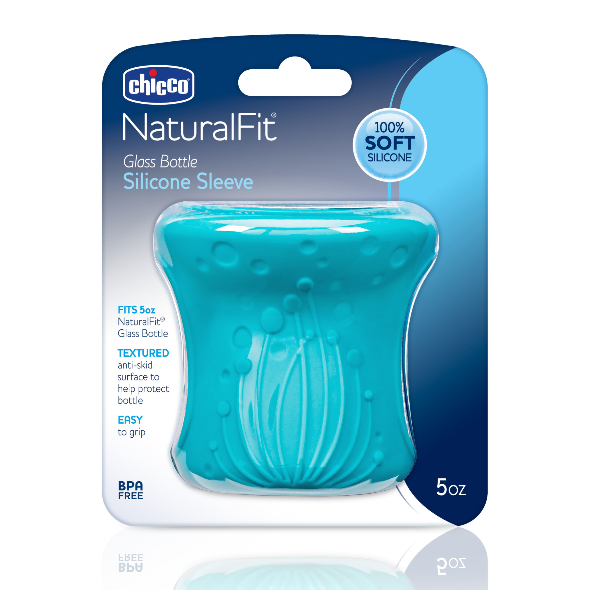 NaturalFit Silicone Sleeve for Glass Bottles