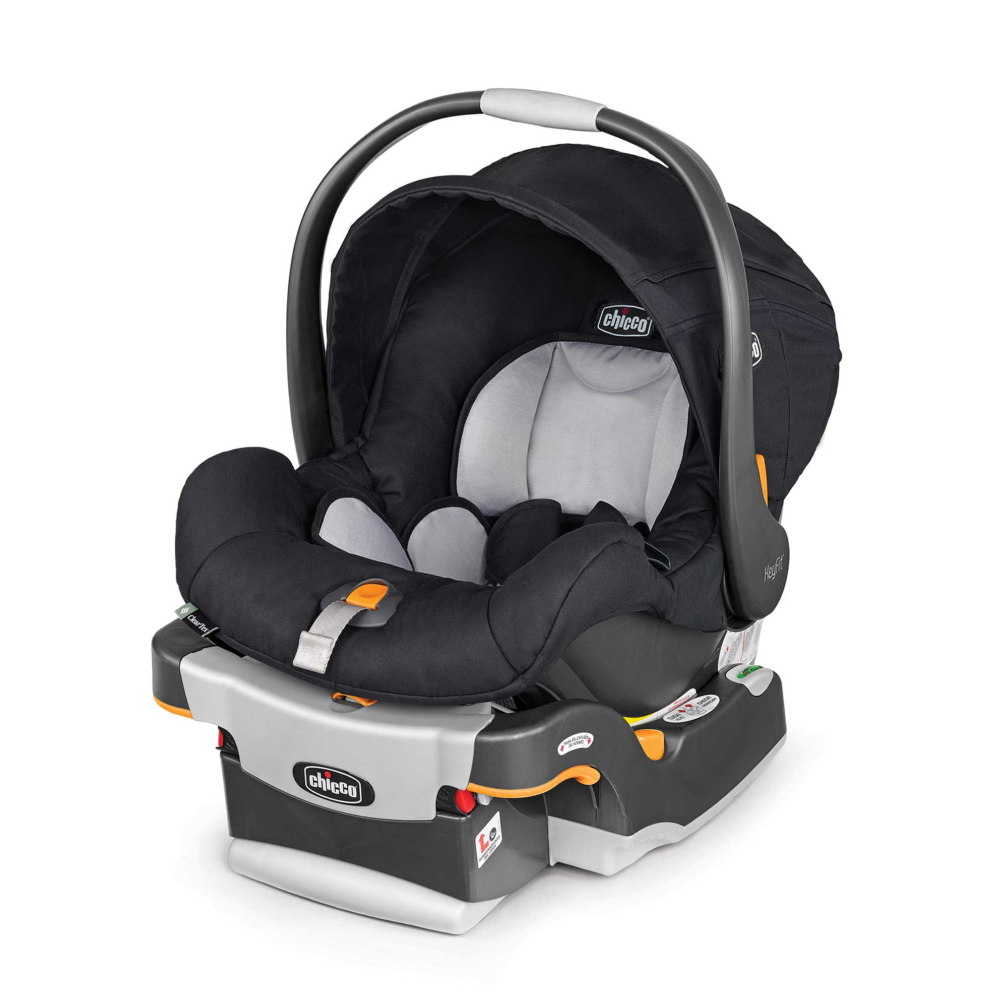 KeyFit ClearTex Infant Car Seat - Black | Chicco
